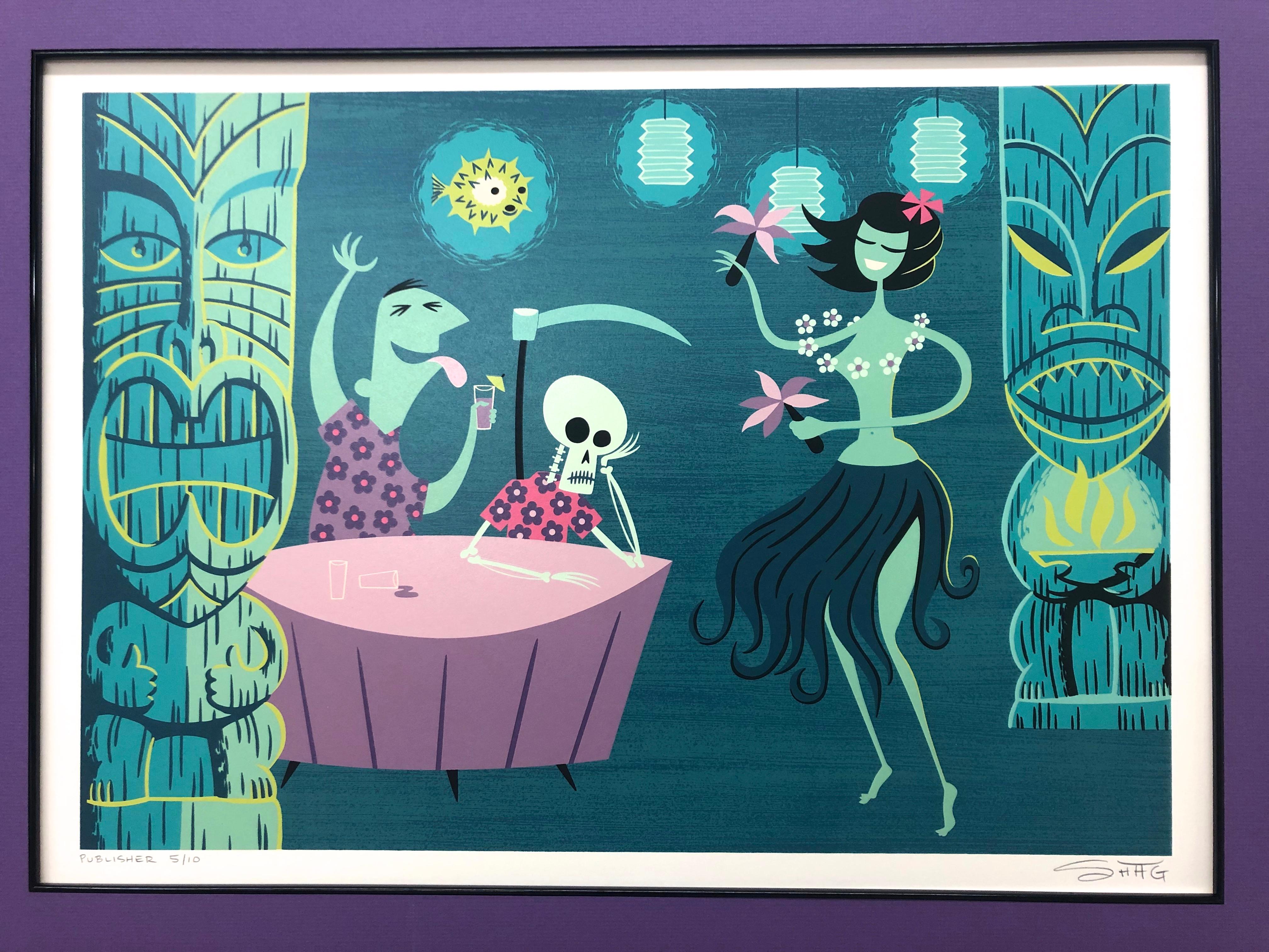 Josh Agle - American Publisher at 1stDibs | josh agle original art for ...