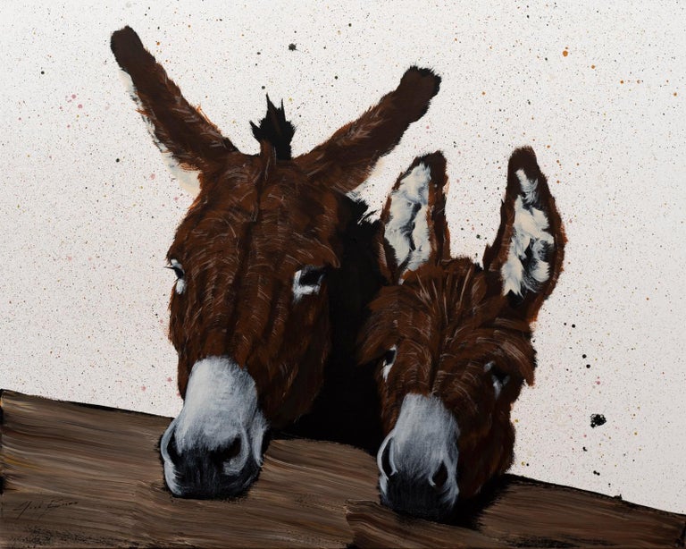 Josh Brown - Two Donkey On Poptart For Sale at 1stDibs