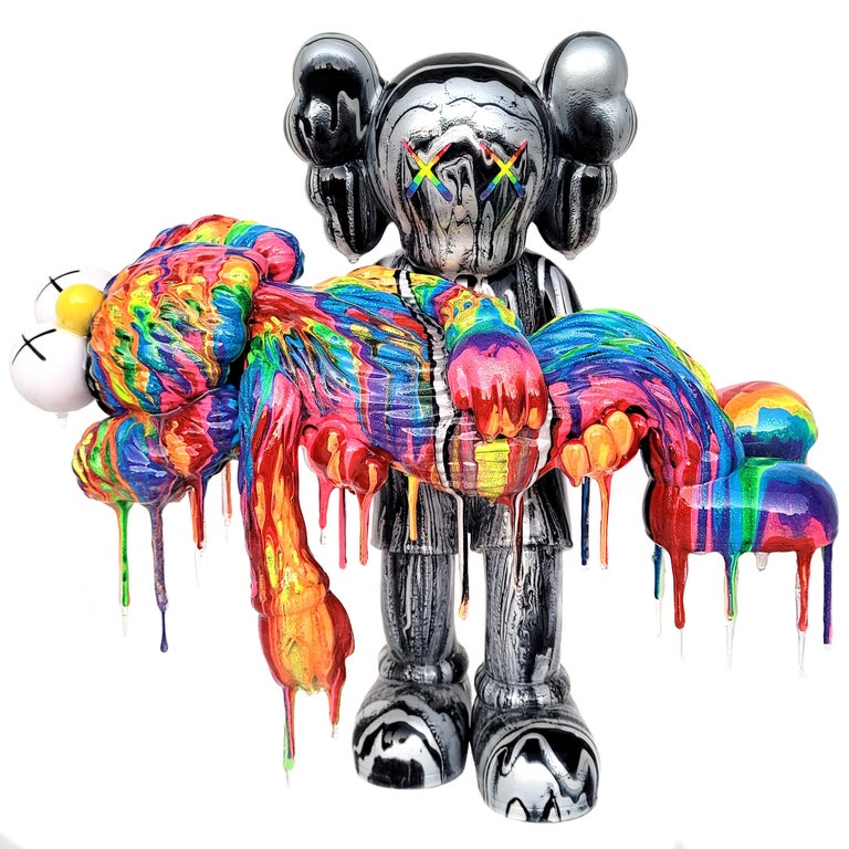 Josh Mayhem - WASTED - Crackled Rainbow For Sale at 1stDibs