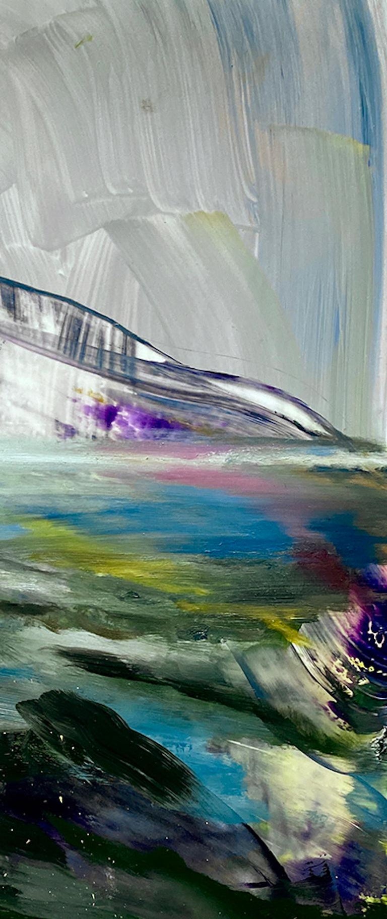 Joshua Flint - An Ocean of Air, multicolored surreal figurative oil ...