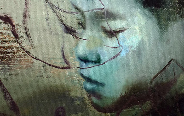 Joshua Flint - The Hidden and Unknowable, pink and purple surrealist ...