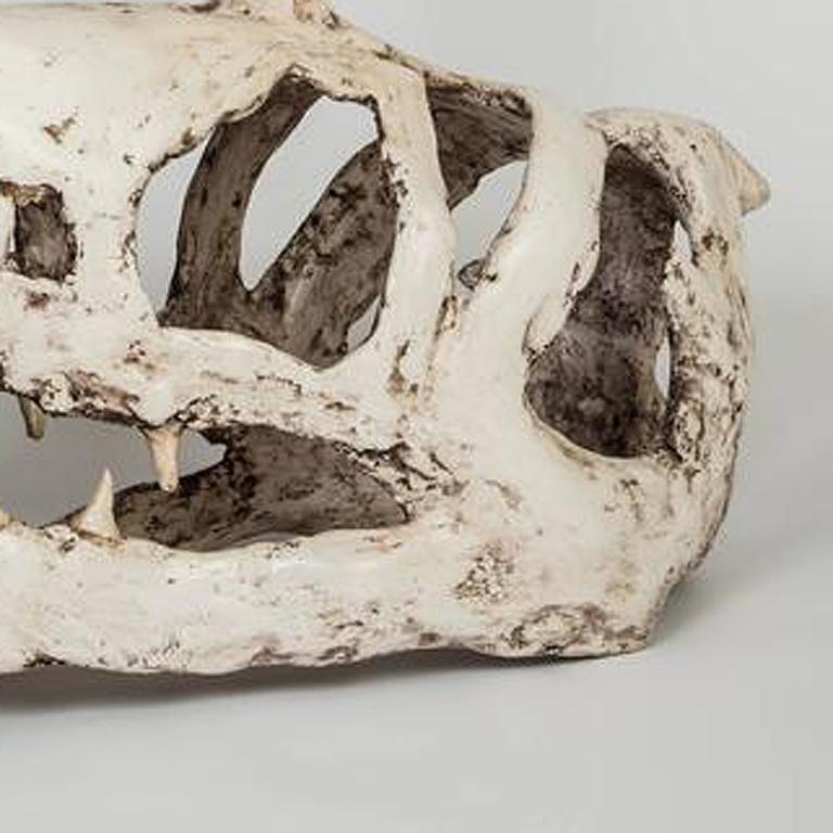 Joshua Goode - Adolescent Unicorn T-Rex Skull with 'No Fear ...