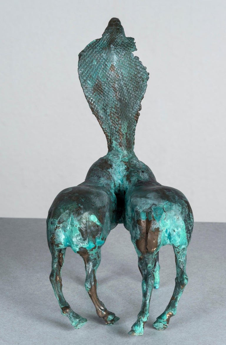 Joshua Goode - Bronze Contemporary Statue: 'Two Asses Serperus' For ...