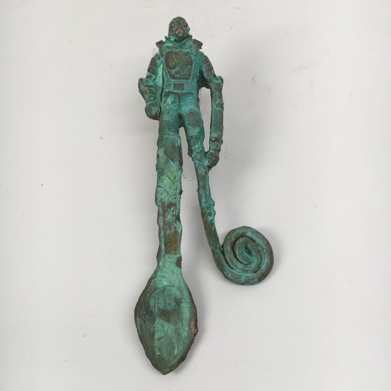 Joshua Goode - Bronze Sculpture: 'Rhoman Ceremonial Lovers’ Spoon II ...