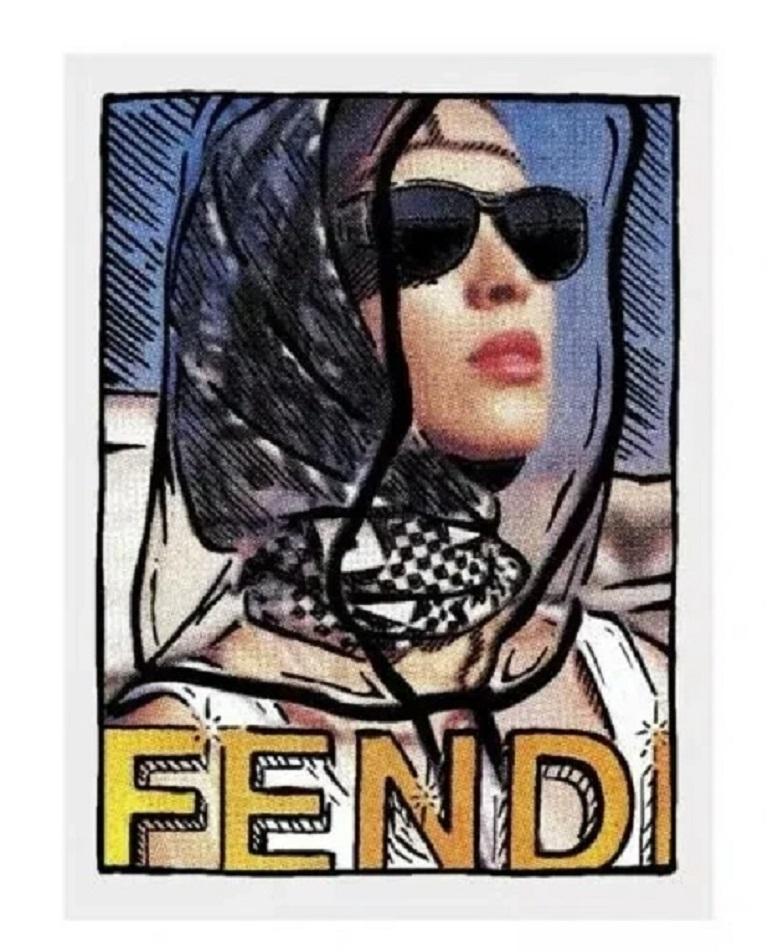 Joshua Vides - Signed and Numbered Art Print Set of 3 for Fendi "Torn ...