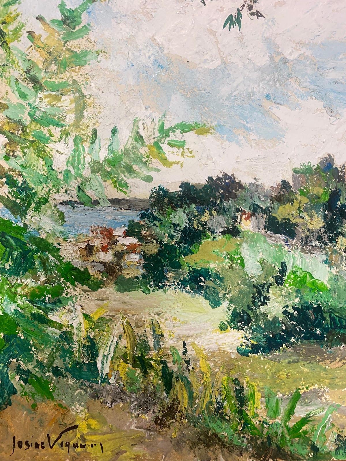 Josine Vignon - 1950s French Post Impressionist Oil Painting Provence ...