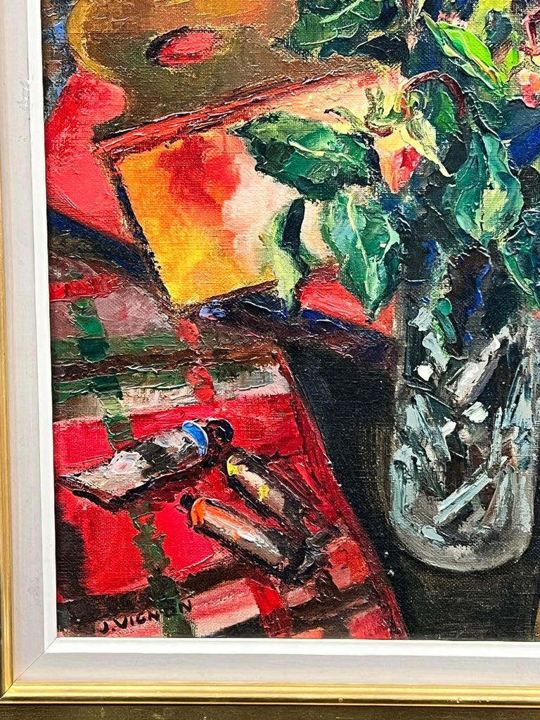 Josine Vignon - 20th Century French Still Life Flowers and Artists ...