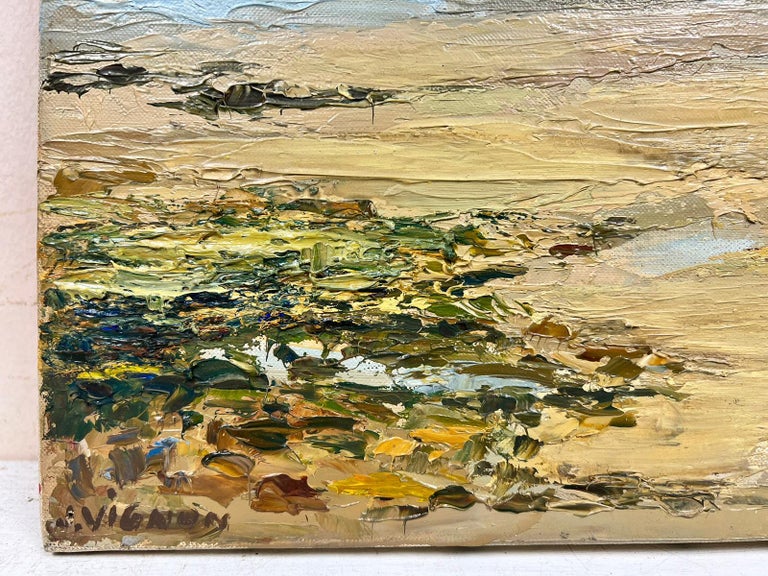 Josine Vignon - Figures Walking On The Southern French Beach Post ...