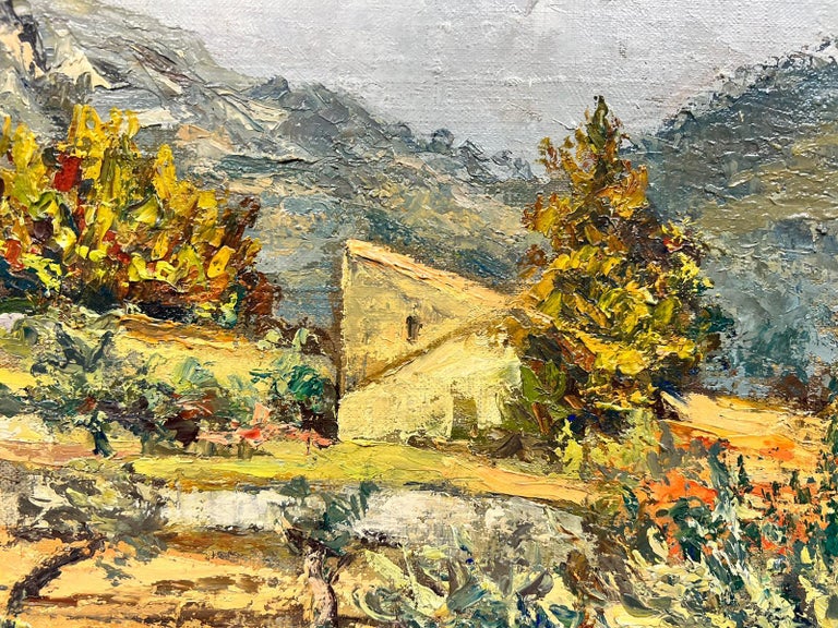 Josine Vignon - Green Provence Olive Tree Landscape French Post ...