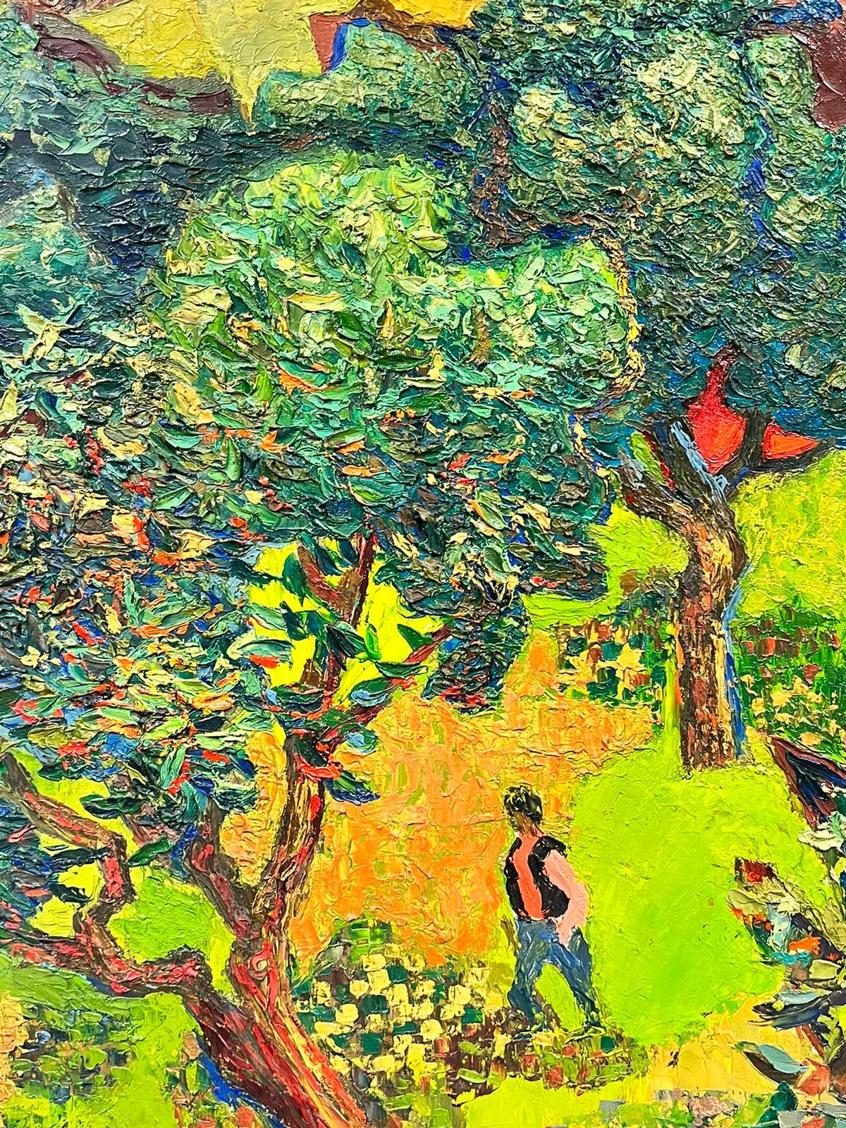 Josine Vignon - Huge 1950's French Cubist Summer Provencal Rural ...