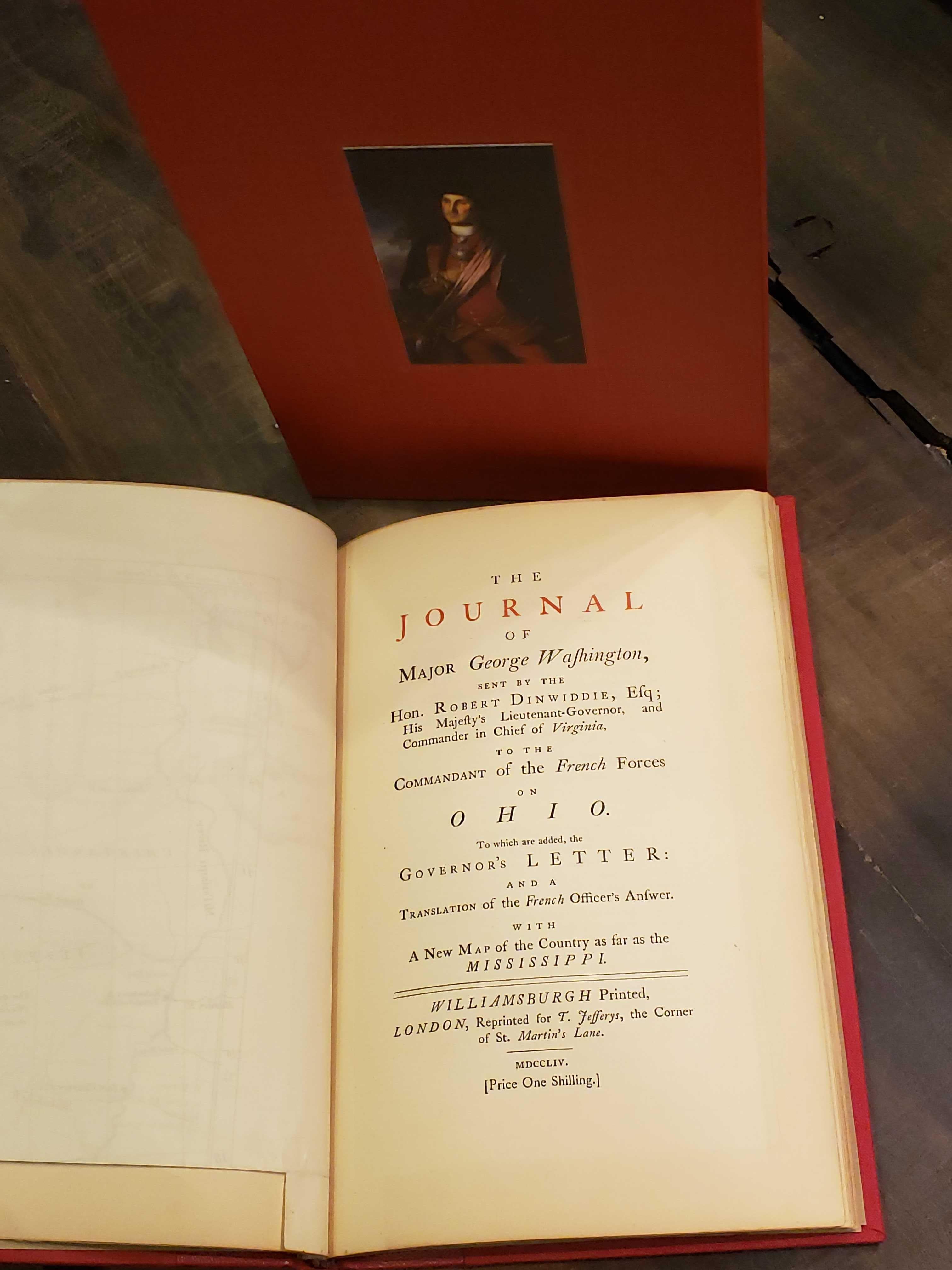 "Journal of Major George Washington to Robert Dinwiddie" Limited ...