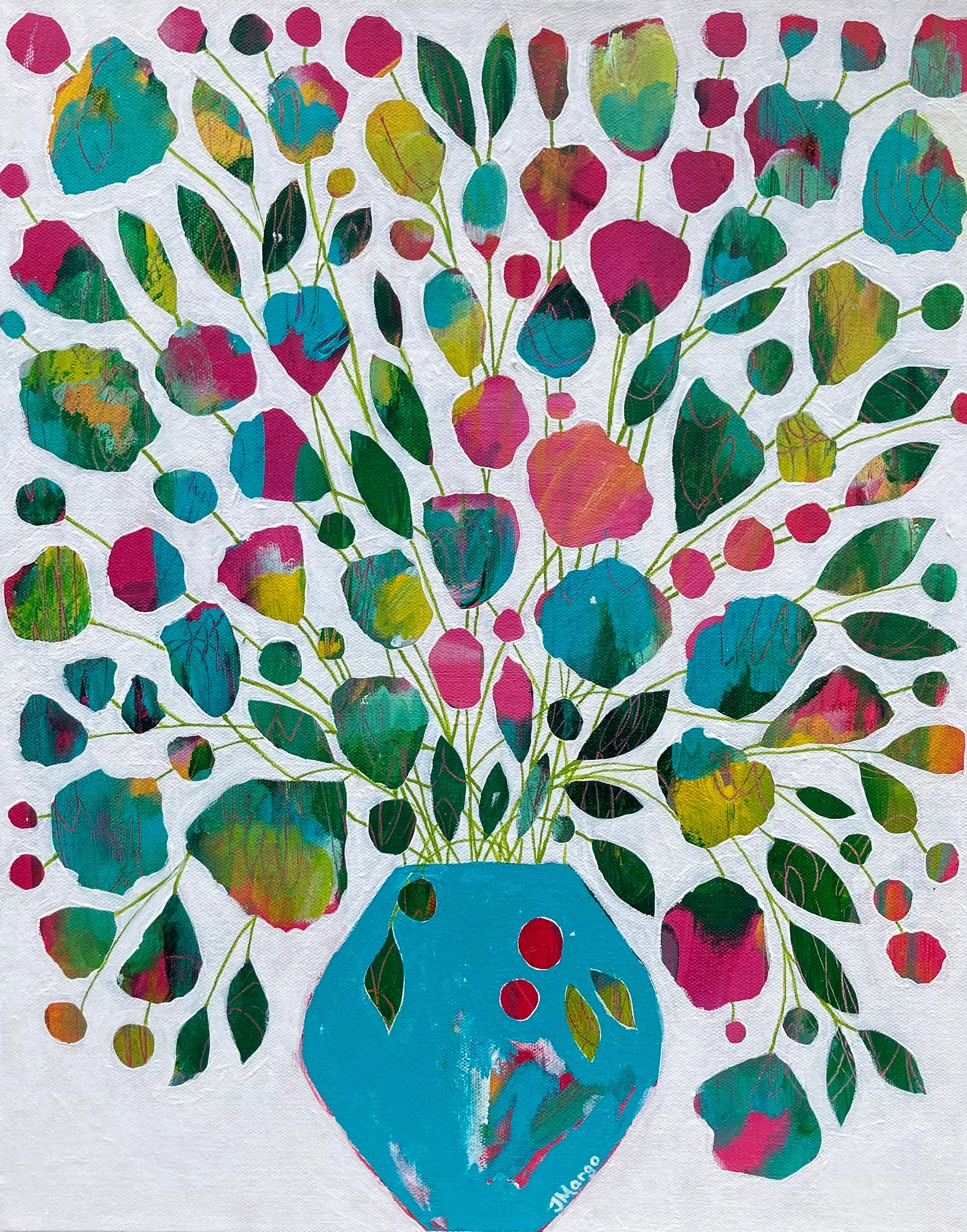 Joyanna Margo - Alive, Abstract Painting For Sale at 1stDibs