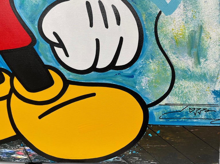 Jozza - Jozza ** Art Work Pays Off ** Original Acrylic For Sale at 1stDibs