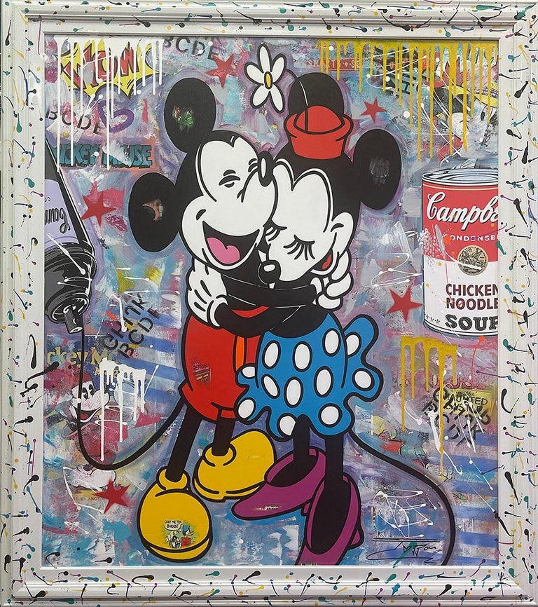 Jozza - Jozza ** Kisses and Hugs ** Original Mixed Media For Sale at ...