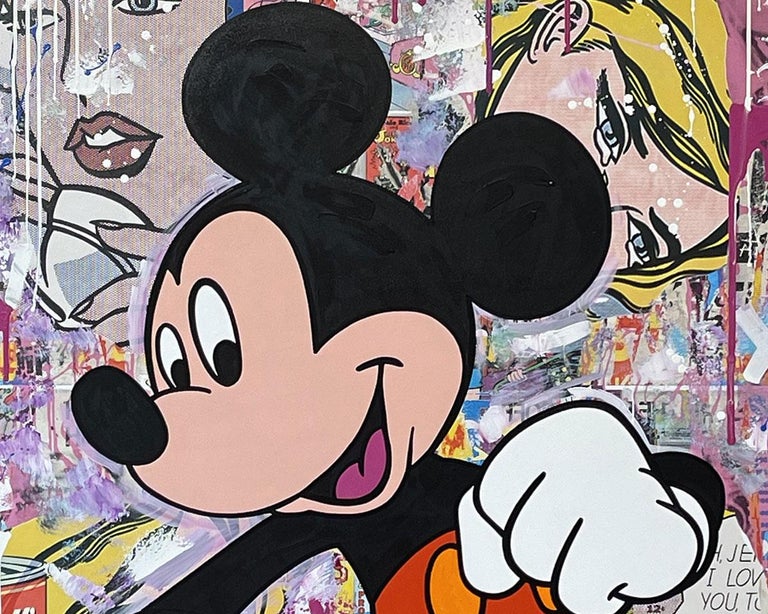 Jozza - Spectacular Original by Jozza - Pink Balloon For Sale at 1stDibs