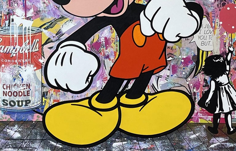 Jozza - Spectacular Original by Jozza - Pink Balloon For Sale at 1stDibs