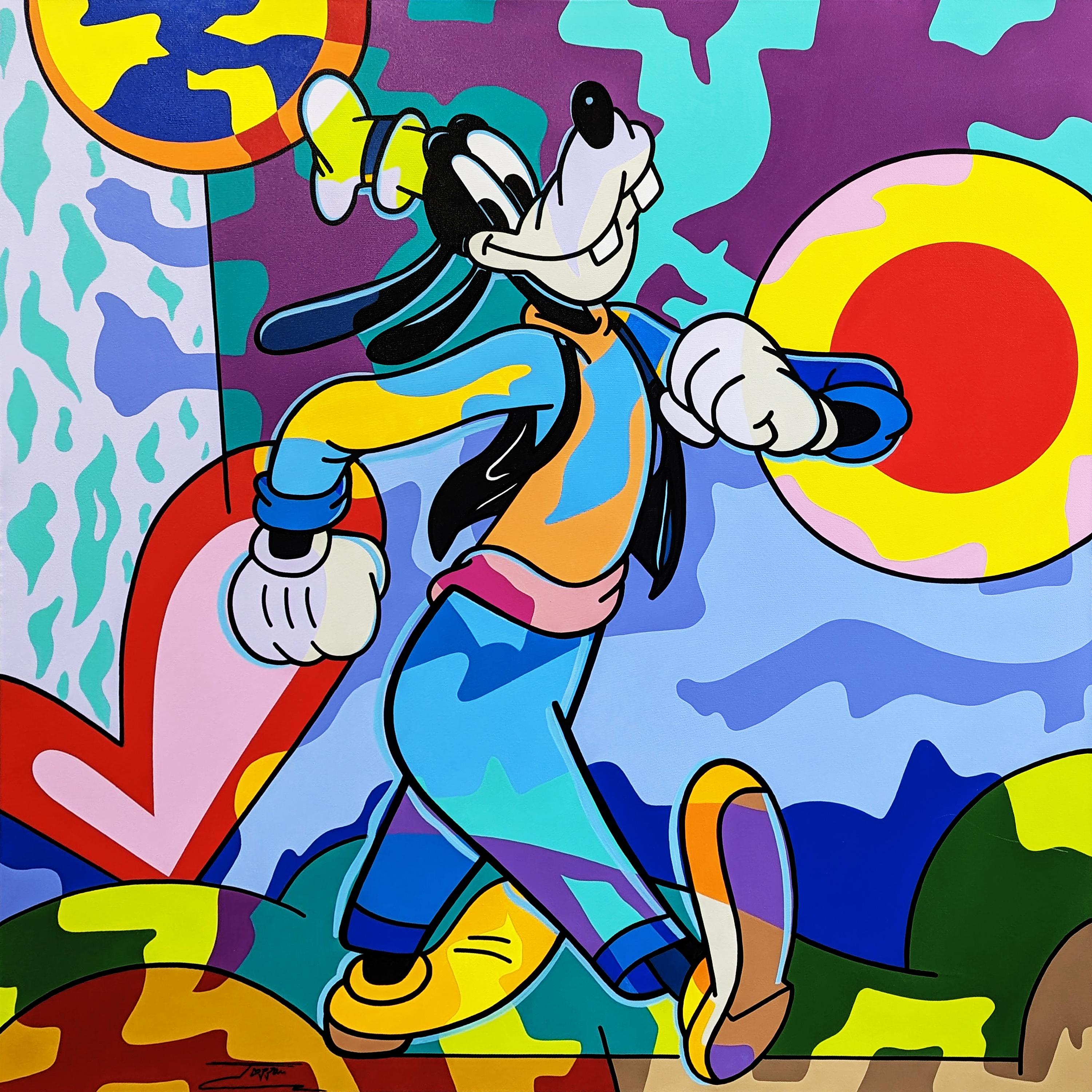 Peter Max Goofy - For Sale on 1stDibs