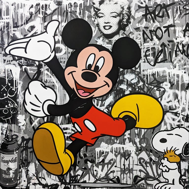 Jozza - NOT A CRIME! (MICKEY MOUSE) For Sale at 1stDibs