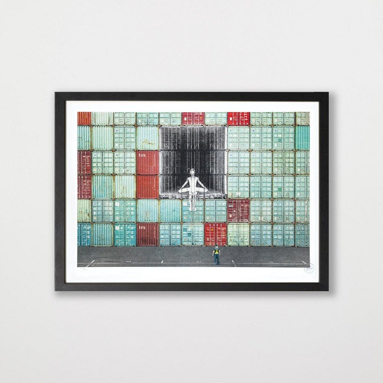 JR artist - In the Container Wall, Le Havre, France - Contemporary ...