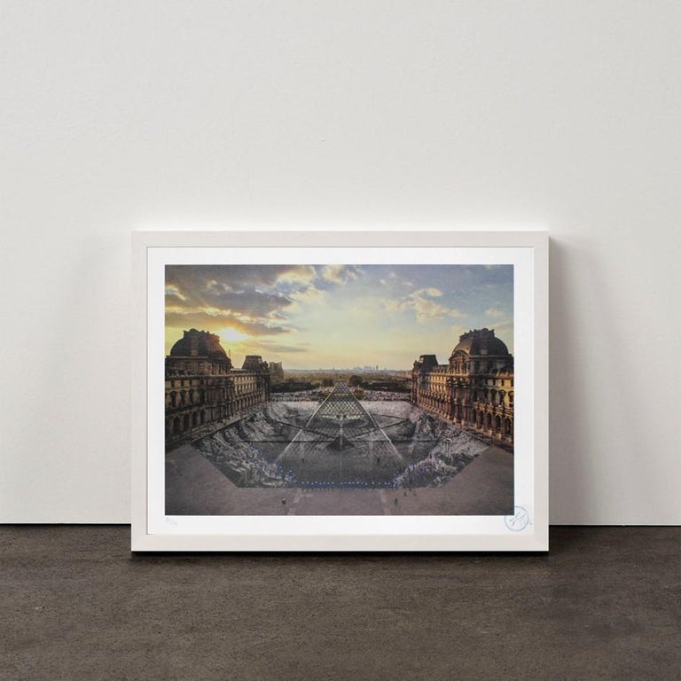 JR artist - JR au Louvre, 29 Mars 2019, 18h08 - Contemporary, 21st ...