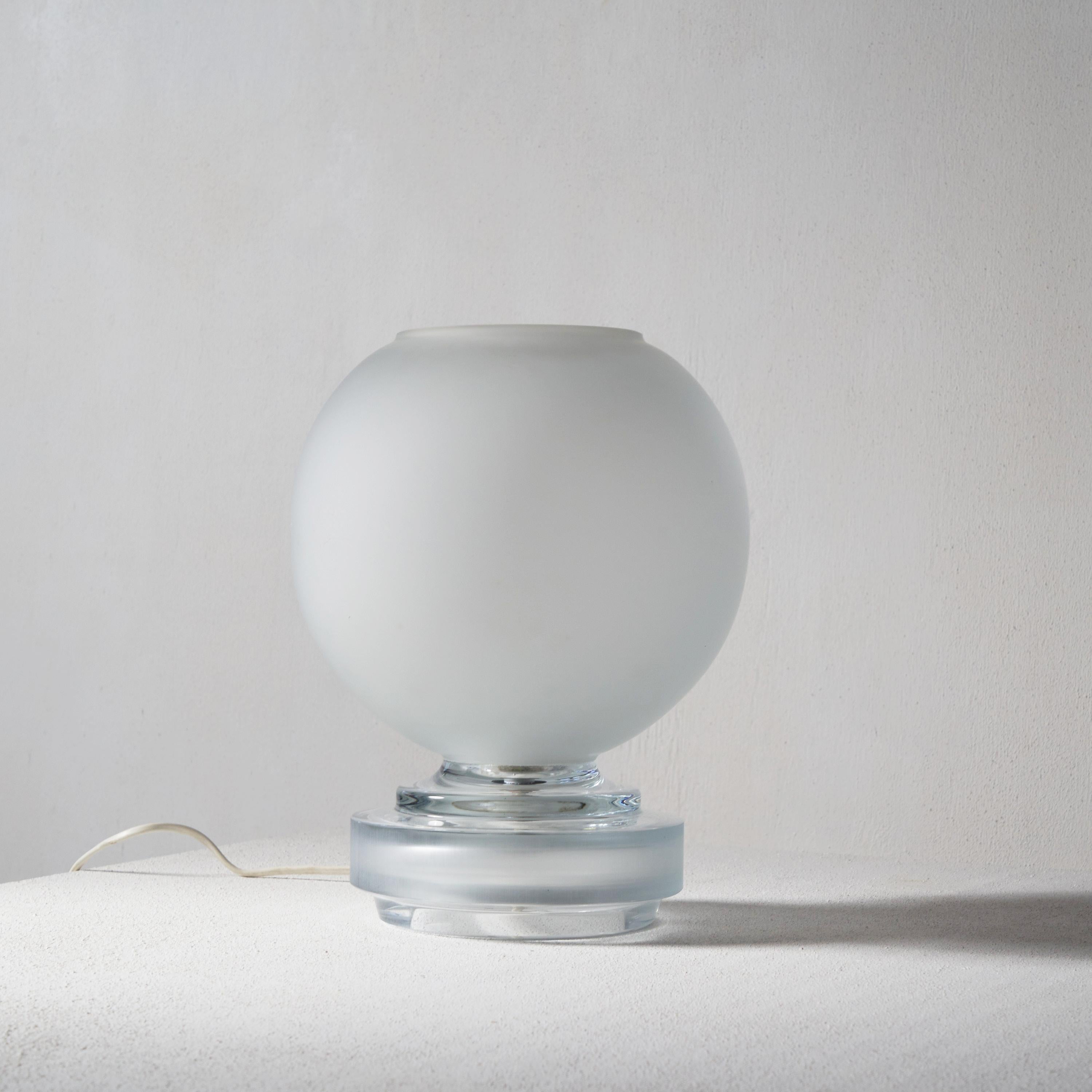 Jørgen Mortensen Art Glass Table Lamp 1990s at 1stDibs | jorgen mortensen
