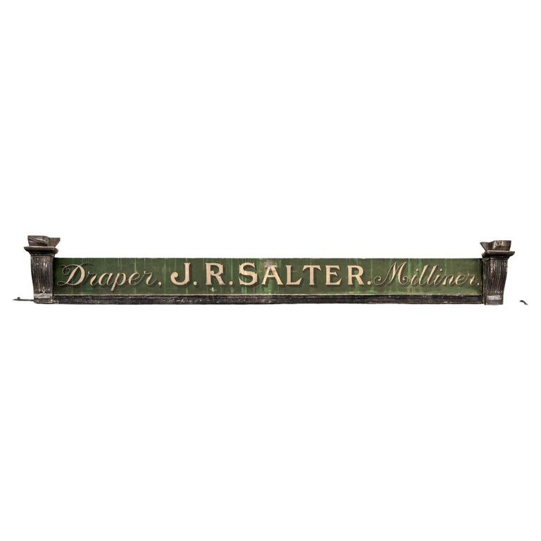 J.R.Salter Shop Sign For Sale at 1stDibs