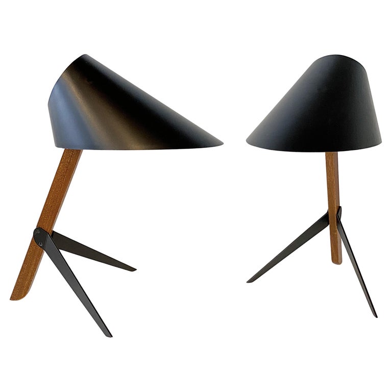 J.T. Kalmar Billy TL Table Lamps, 1980s, Austria at 1stDibs