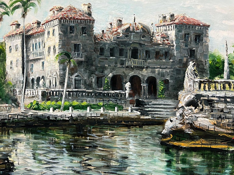 Juan Bosco Modesto Paz Camps 1969 Vizcaya Oil Painting For Sale at 1stDibs