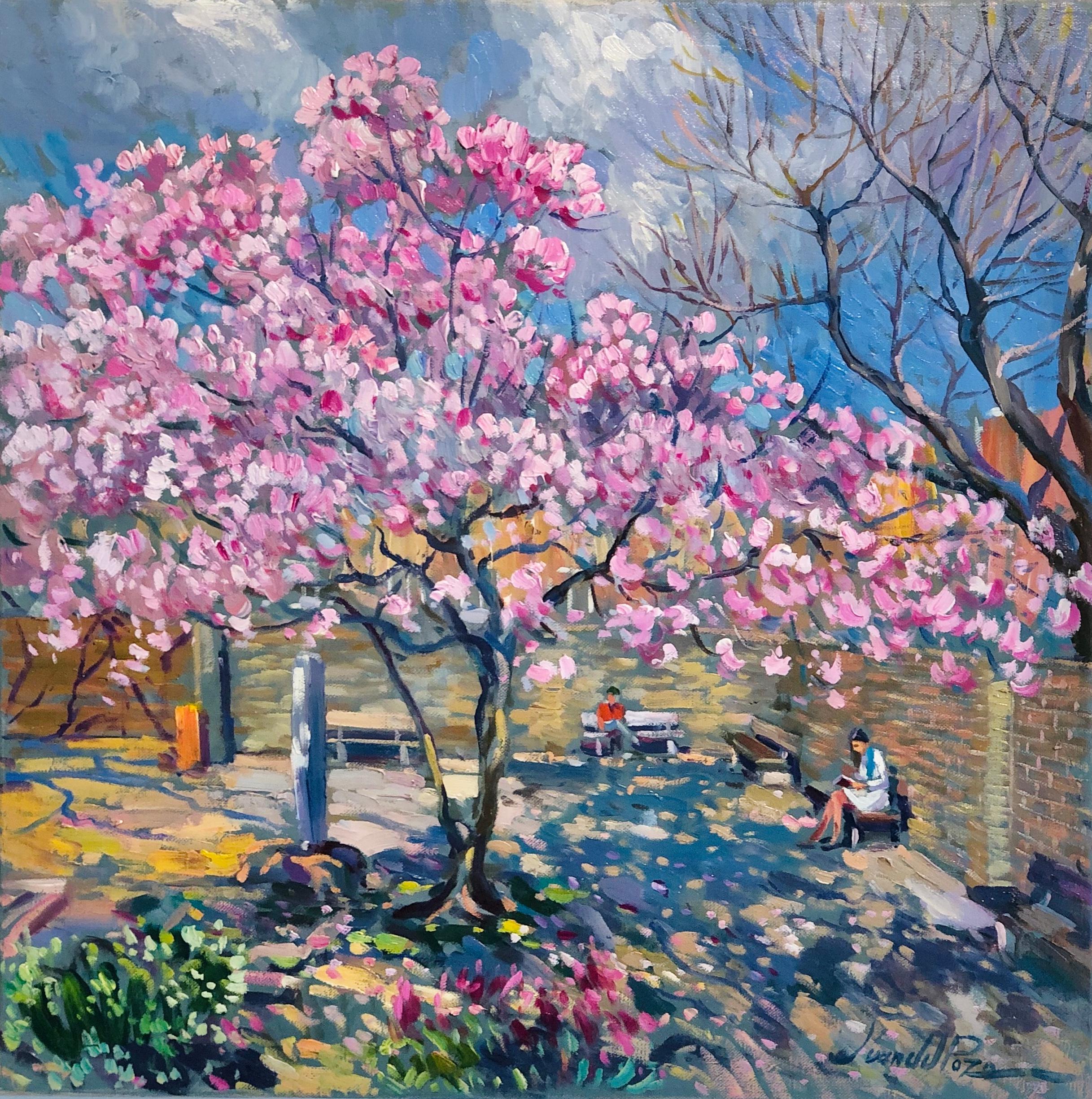 Juan del Pozo - Early Morning, Big Ben city landscape oil painting at ...