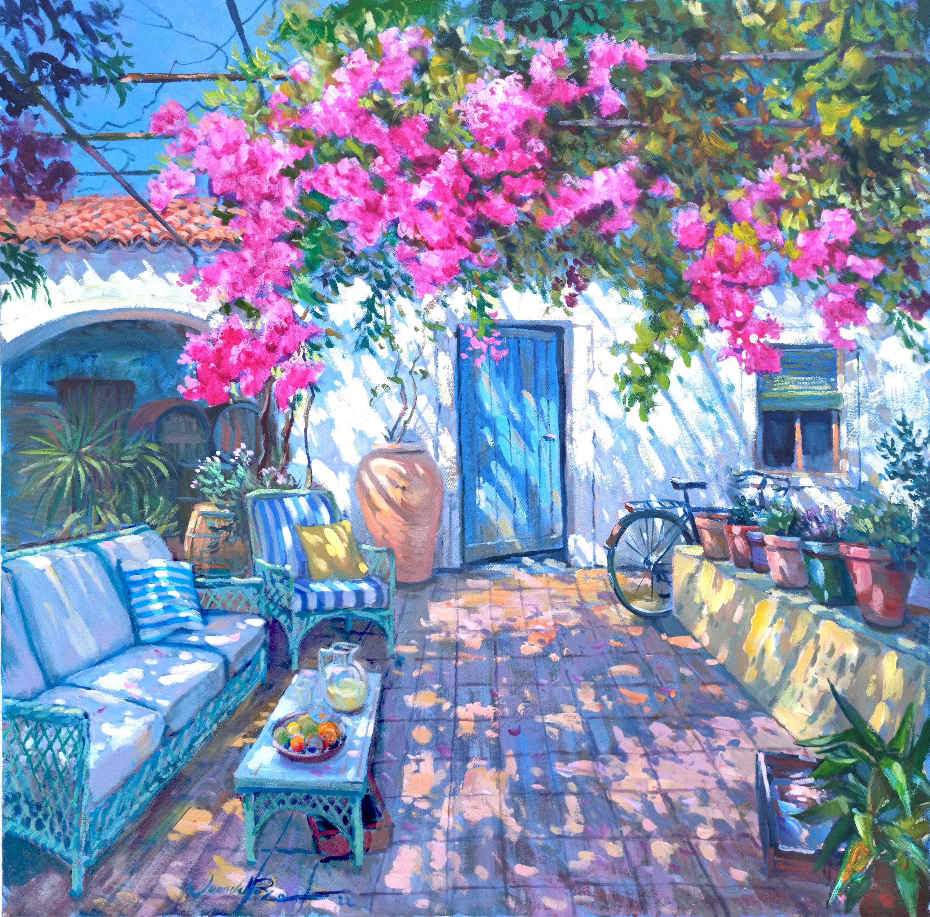 Juan del Pozo - El sol de Buganvilla For Sale at 1stDibs