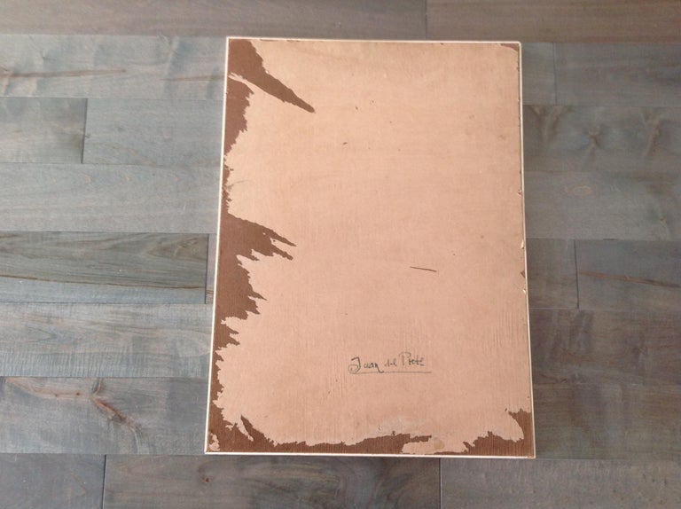 Juan Del Prete Abstract Colorful Painting from 1957 at 1stDibs