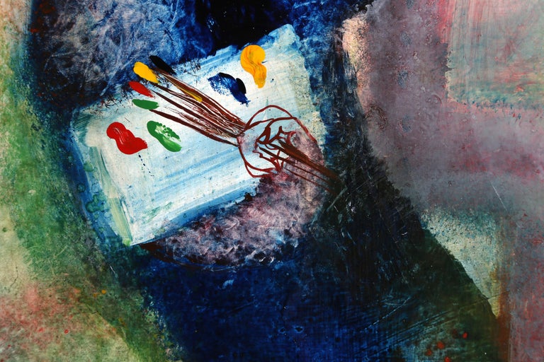 Juan García Ripollés - The Artist I, Oil Painting by Juan Garciá a ...