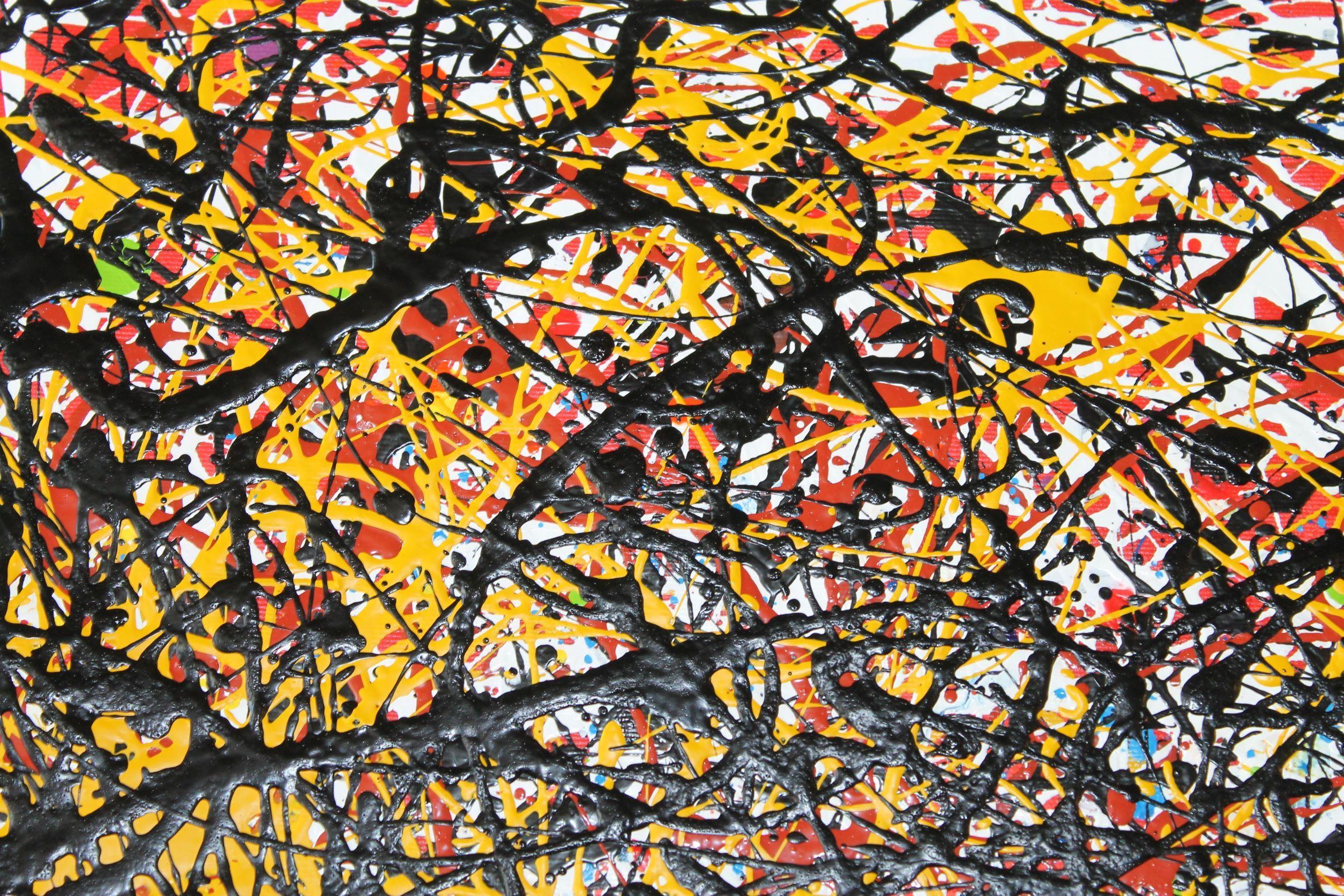 Juan Jose Garay - Passion in Red Range - Tribute a Jackson Pollock ...