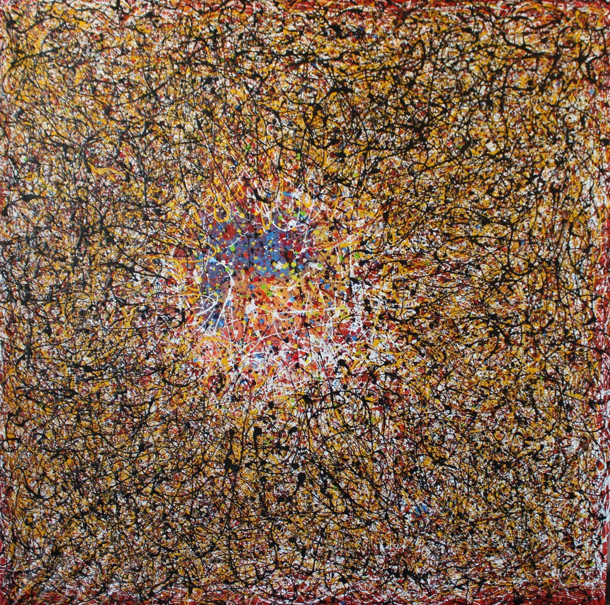 Juan Jose Garay - Passion in Red Range - Tribute a Jackson Pollock ...