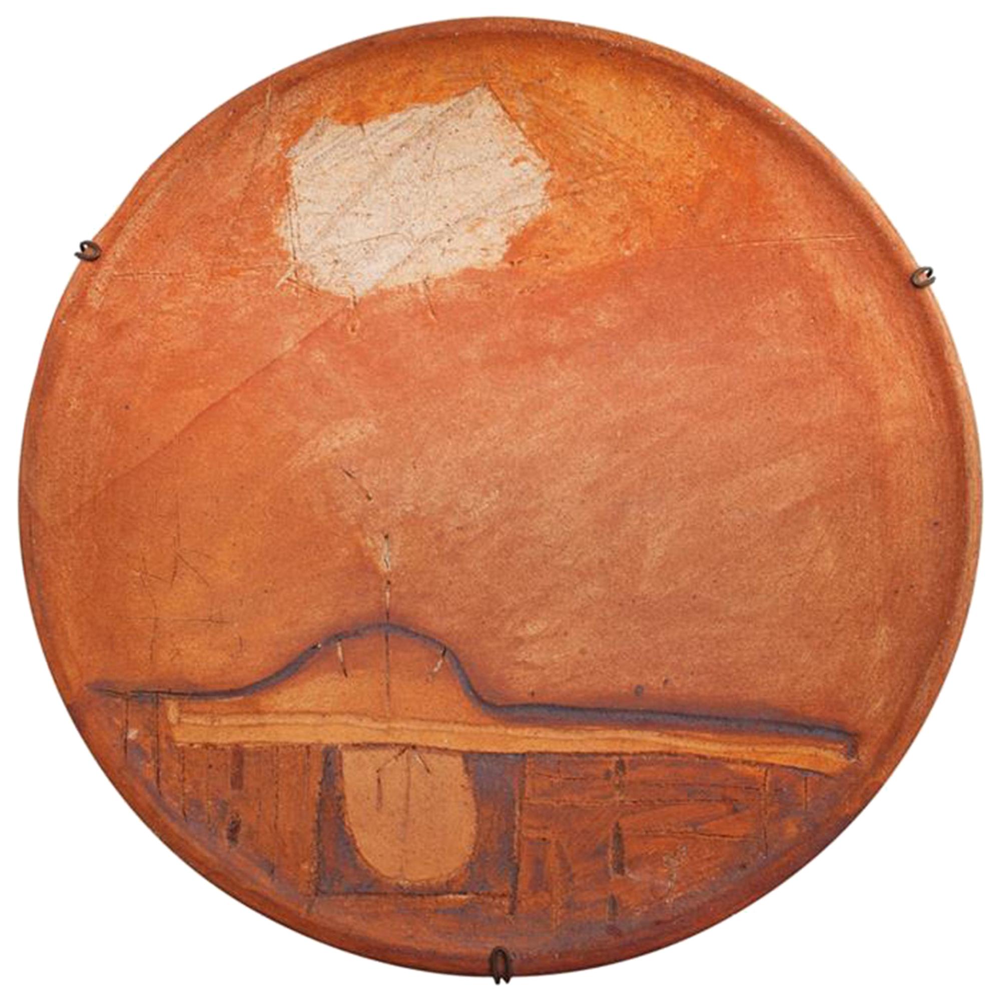 Juan Manuel De la Rosa Ceramic Plate For Sale at 1stDibs