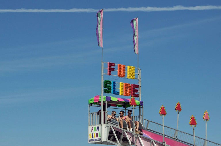 Juan Pablo Castro - Fun Slide. Architectural landscape color limited ...