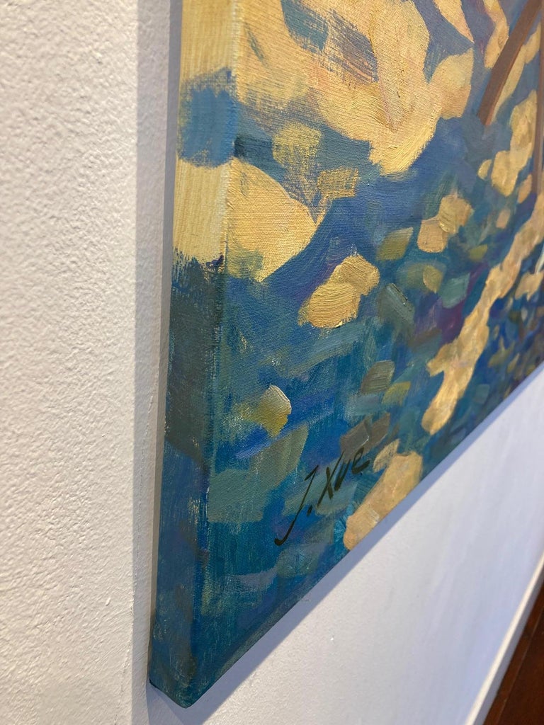 Juane Xue - Grenzeloos Zeelicht Endless Sea Light Oil Painting on Canvas In Stock For Sale at ...