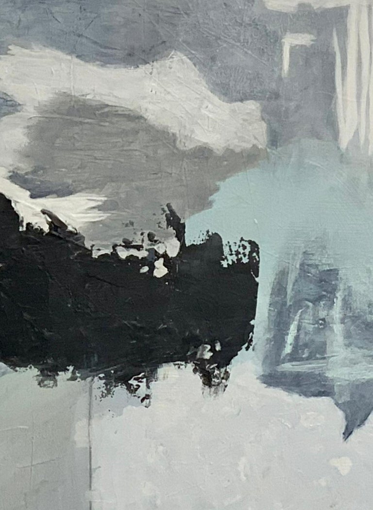 Juanita Bellavance - Hovering the troposphere, blue, abstract ...