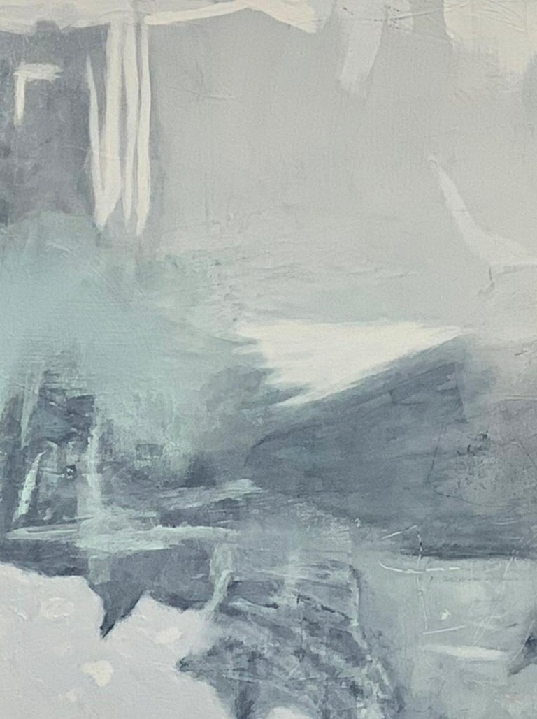 Juanita Bellavance - Hovering the troposphere, blue, abstract ...