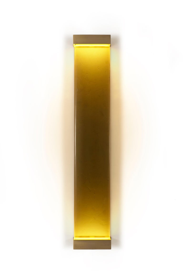 Jud Wall Lamps Ambra by Draga&Aurel Resin, 21st Century Glass Resin ...
