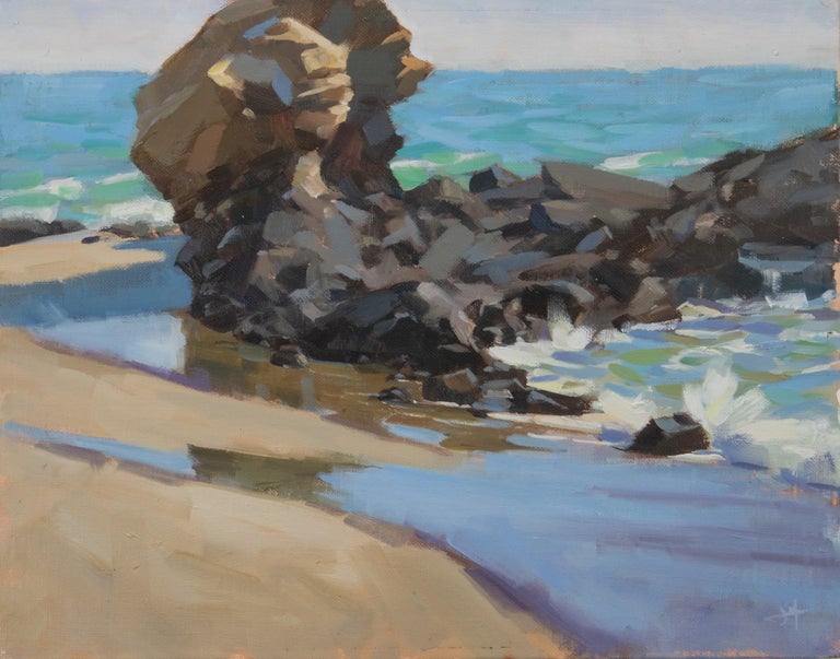 Judd Mercer - "Under the Table," Oil painting For Sale at 1stDibs