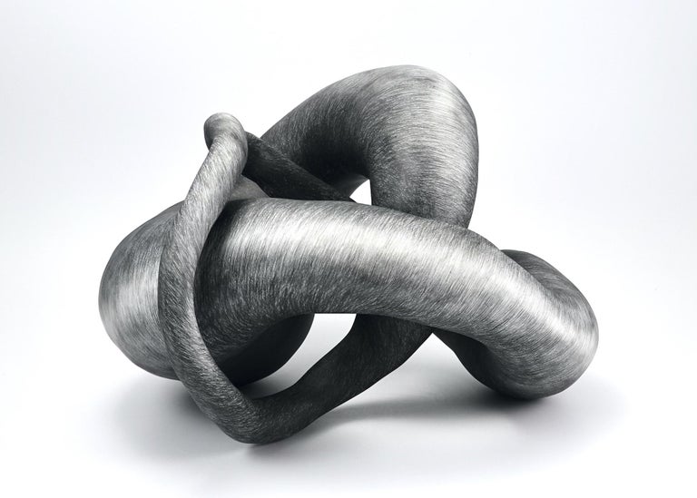 Judi Tavill - Abstract, Black and White Clay Sculpture: 'Console' For ...