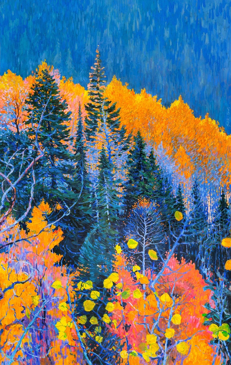 Judith Barath - COLORADO TREES AT FALL For Sale at 1stDibs