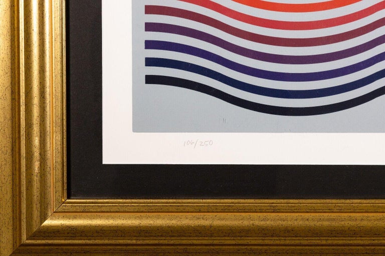 Judith Bledsoe Taurus Zodiac Hand Signed Contemporary Lithograph 198/ ...