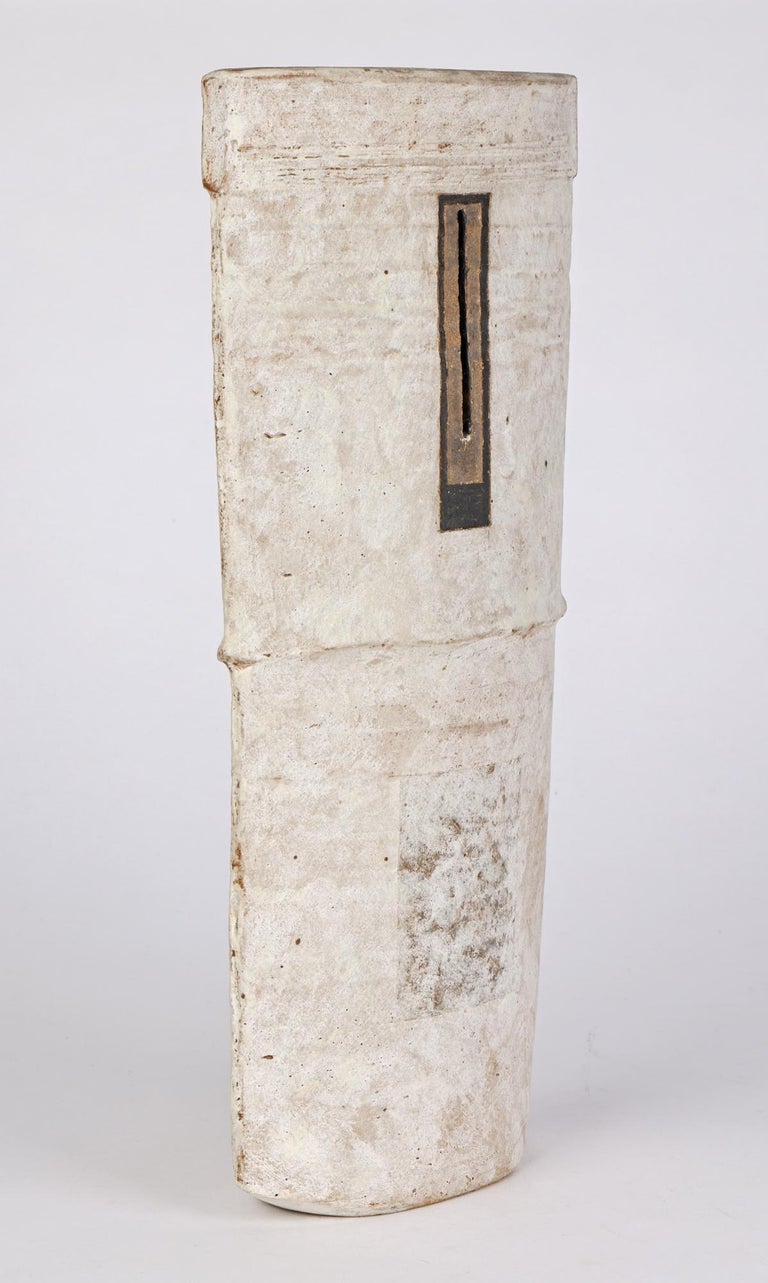 Judith Gilmour Scottish Large Slip Decorated Studio Pottery Vase For ...