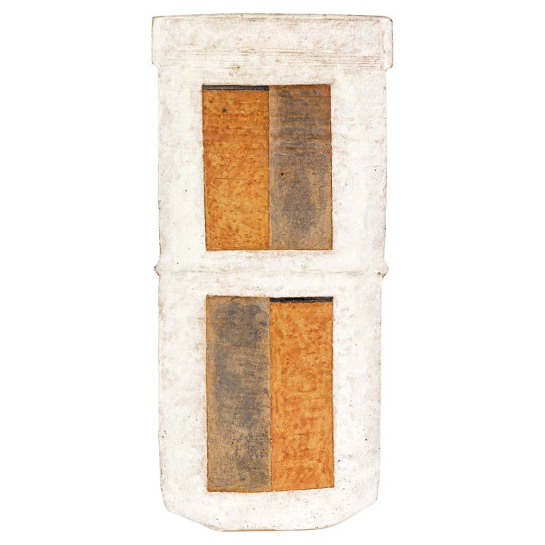 Judith Gilmour Scottish Large Slip Decorated Studio Pottery Vase For ...