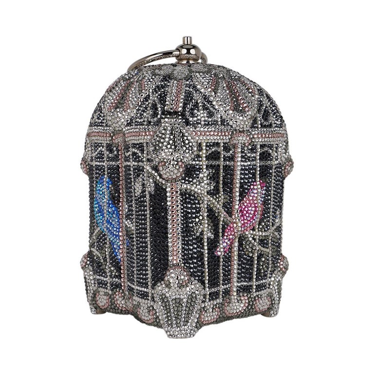 Judith Lieber Birdcage Crystal Minaudiere Rare Collectors Edition Bag ...