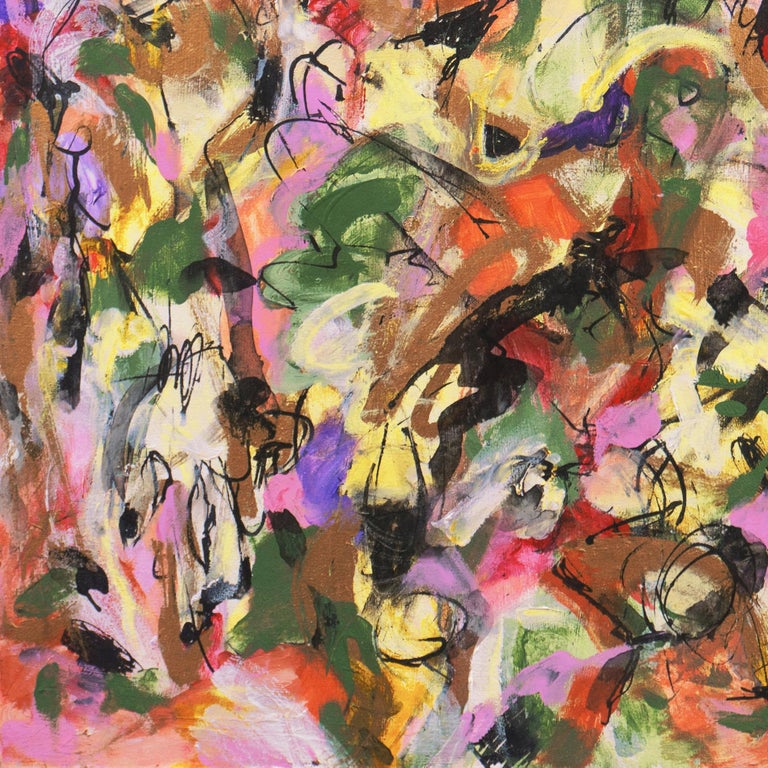 Judith Lindbloom - 'Action Abstract', New York Abstract Expressionism ...