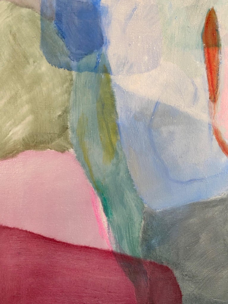 Judith North - Deja Vu #2 Oil on Canvas, Abstract Painting, Abstract ...