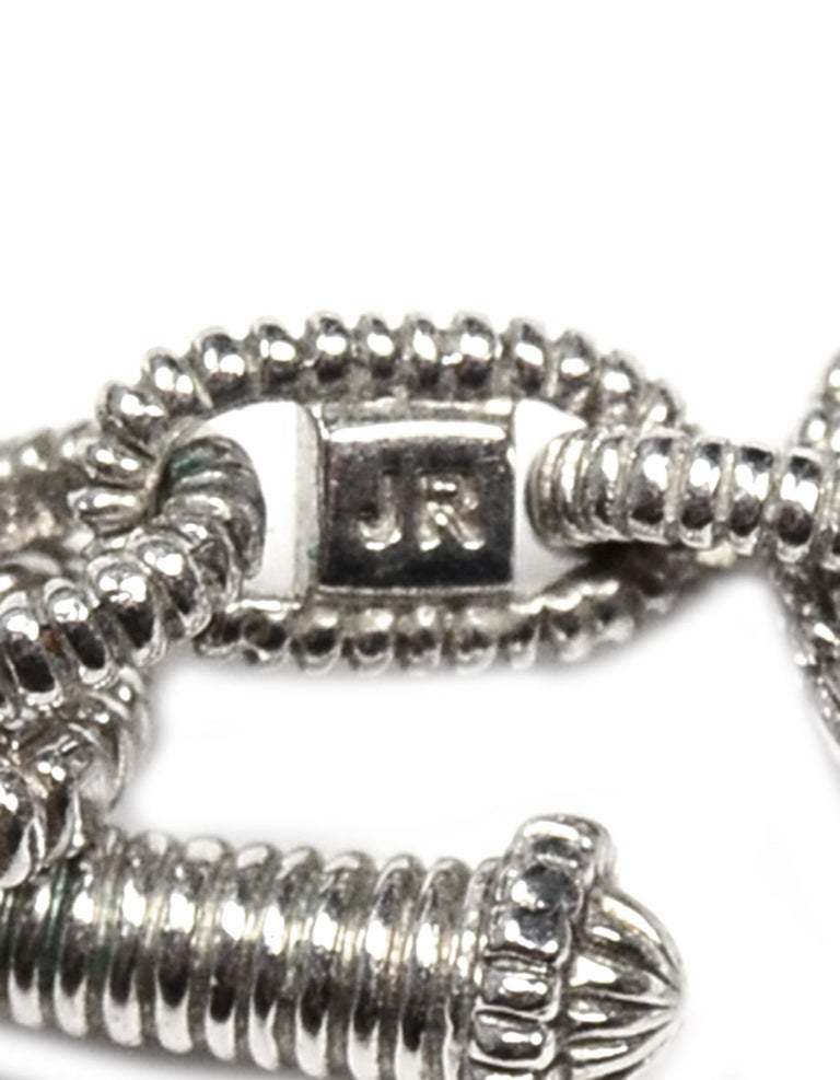 Judith Ripka Sterling Silver/18K Gold 18" Chain Link Necklace For Sale ...